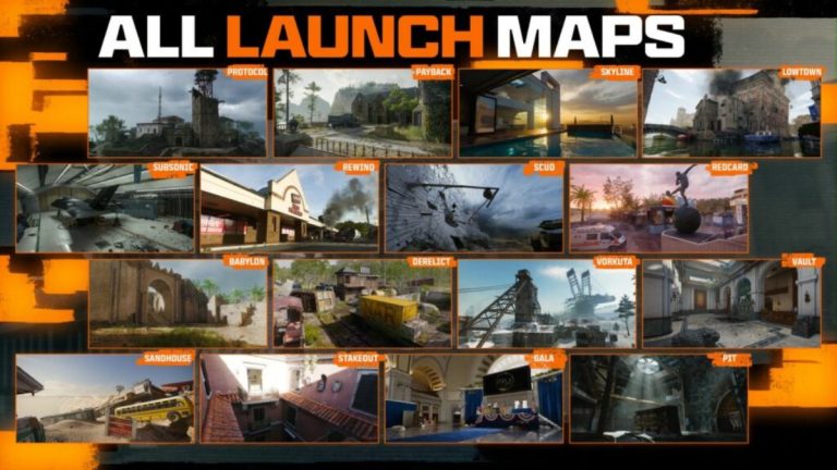 List of All Multiplayer Maps in Black Ops 6